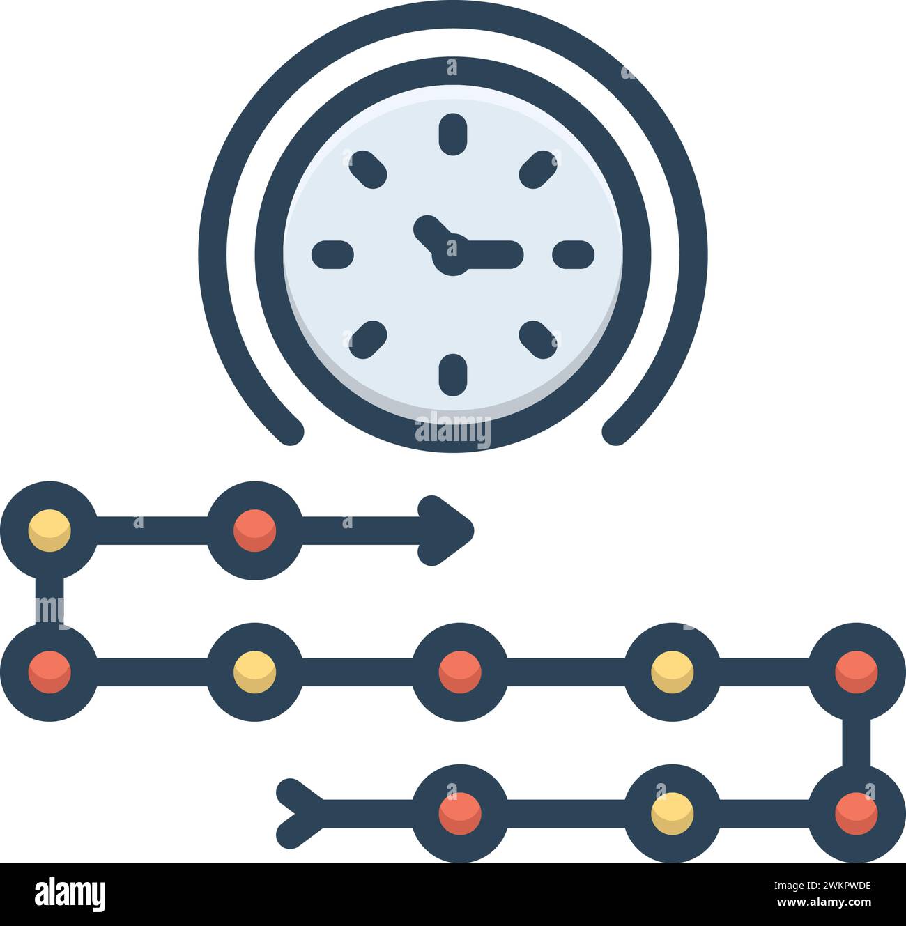 Icon for timeline,progress Stock Vector Image & Art - Alamy