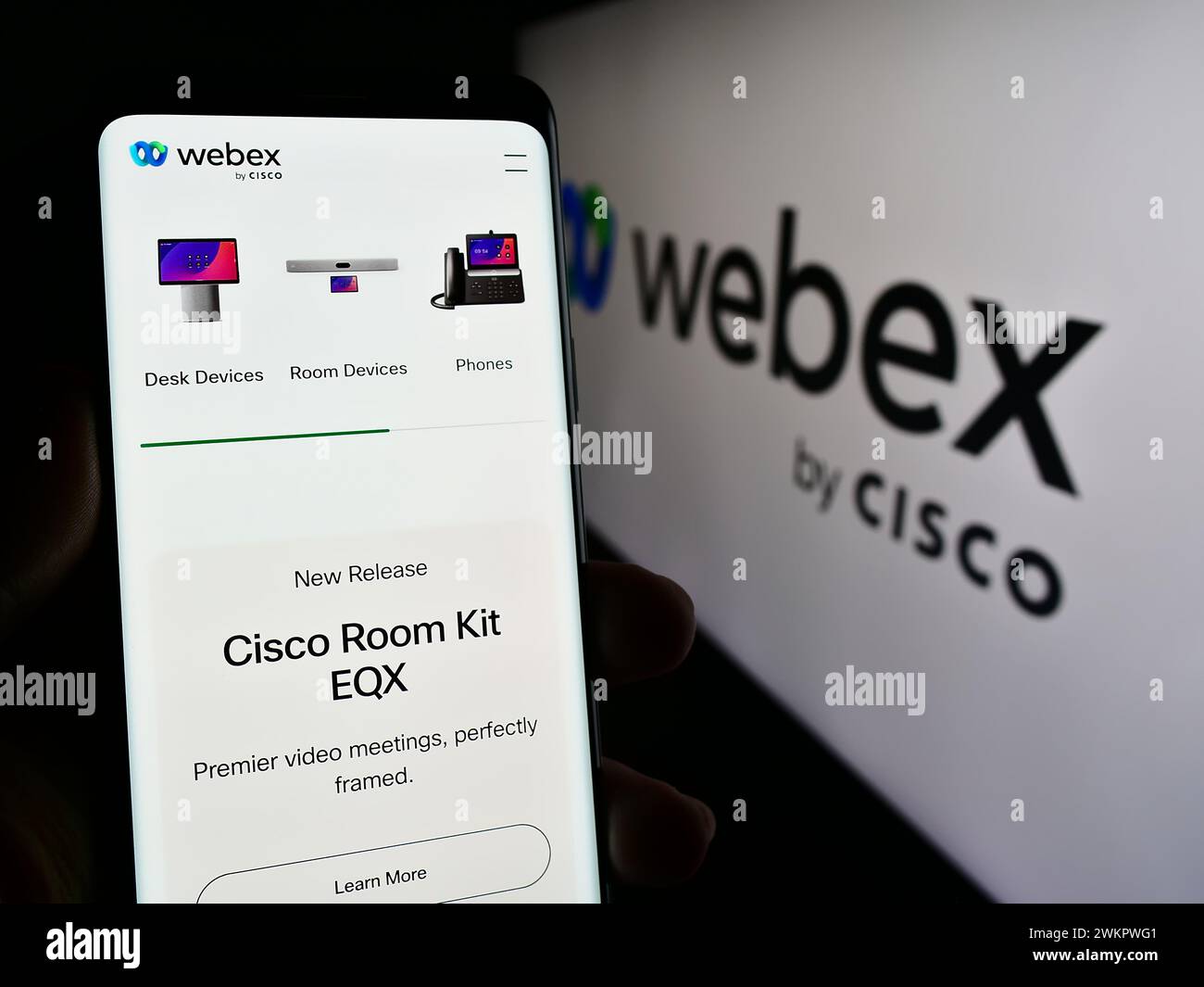 Videoconferencing systems hi-res stock photography and images - Alamy