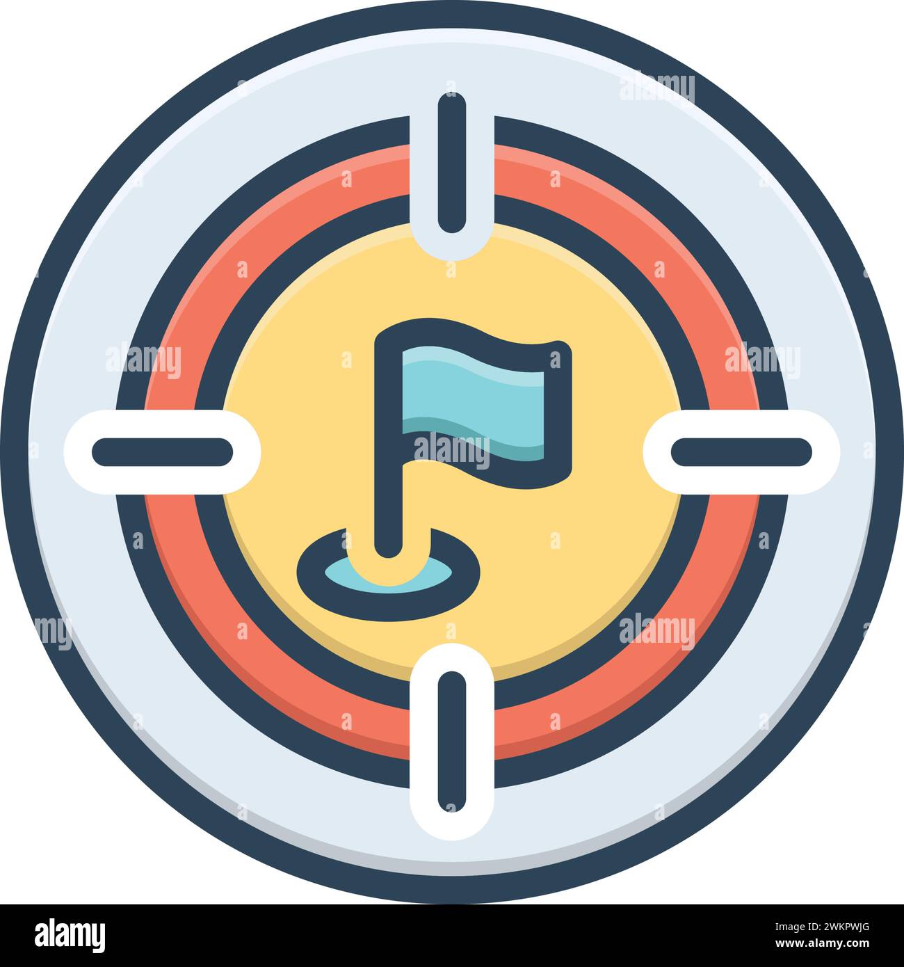 Icon for objective,target Stock Vector Image & Art - Alamy