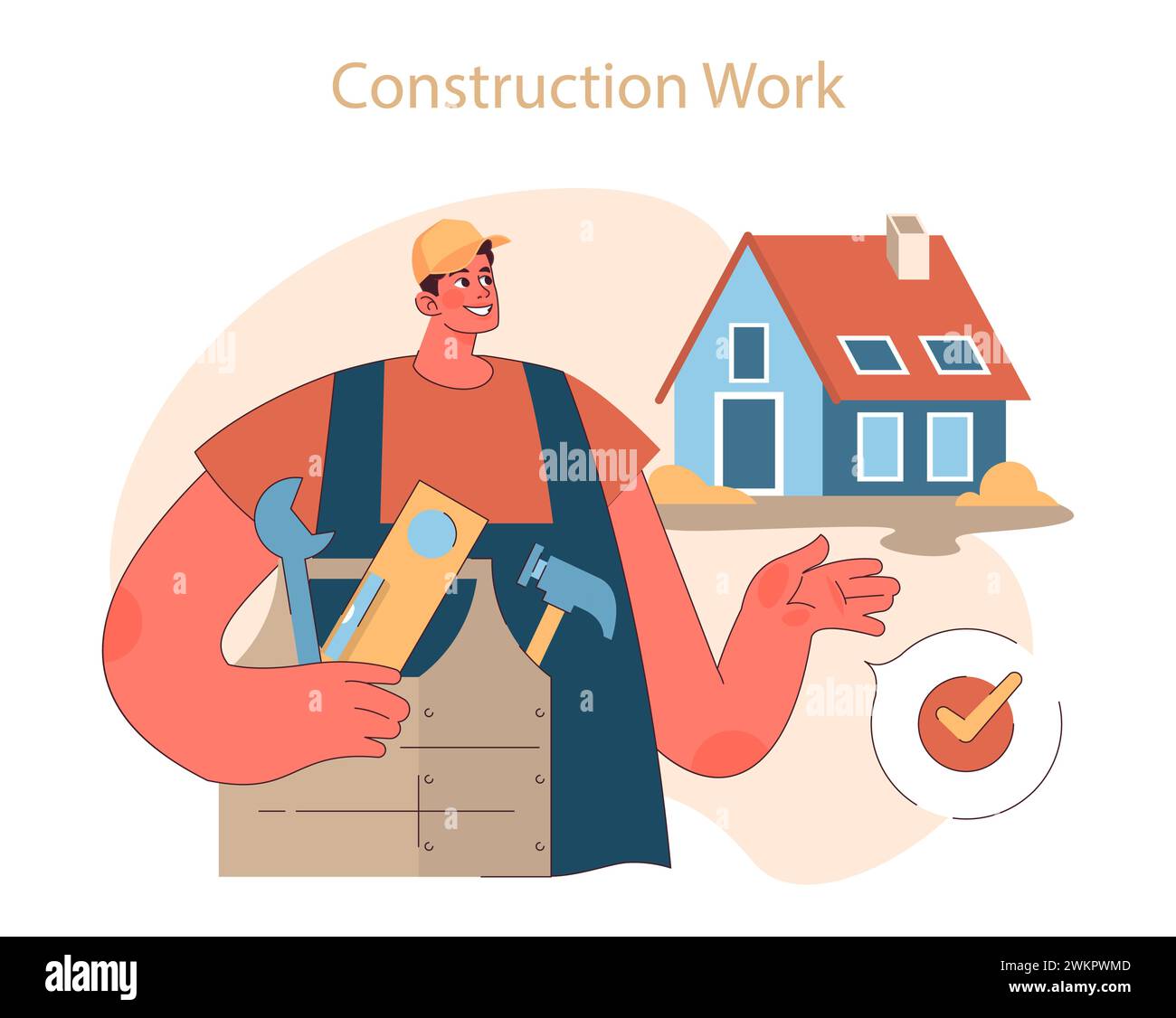 Labor framework Stock Vector Images - Alamy