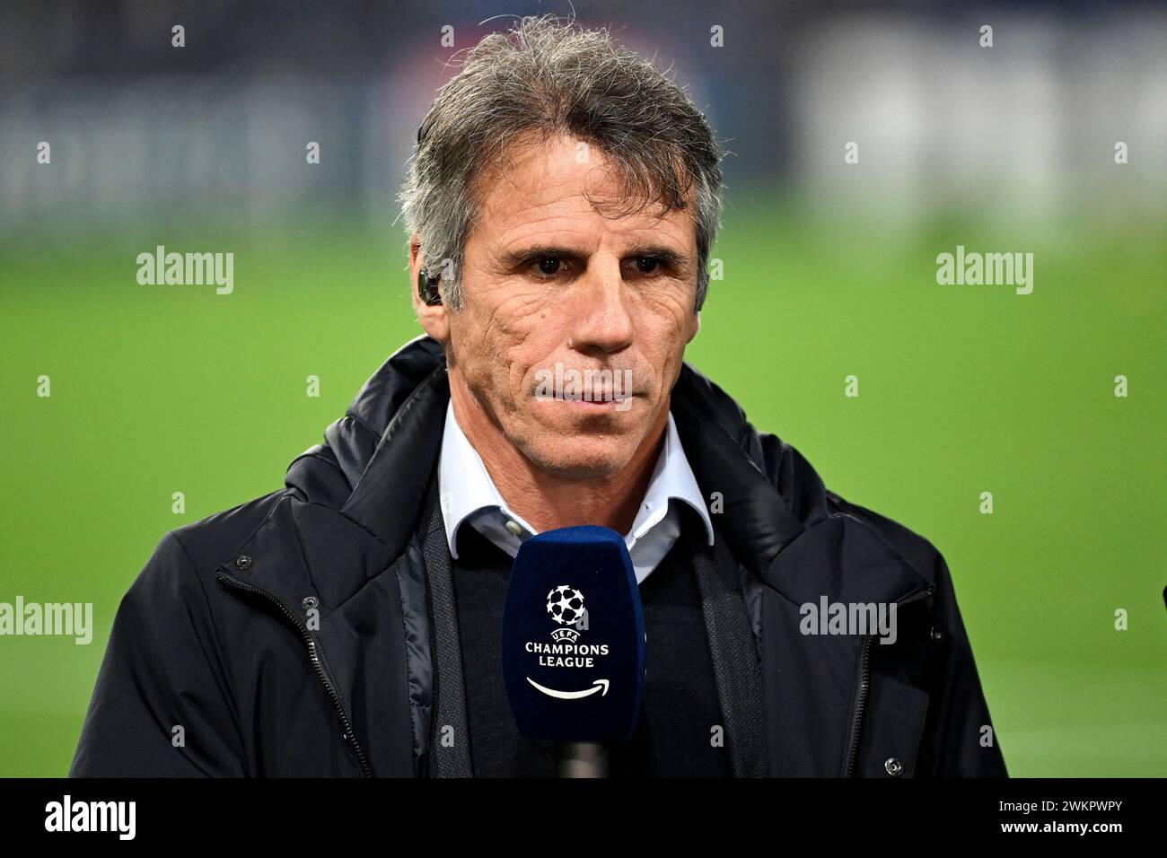 Former player and Prime television pundit Gianfranco Zola during the ...