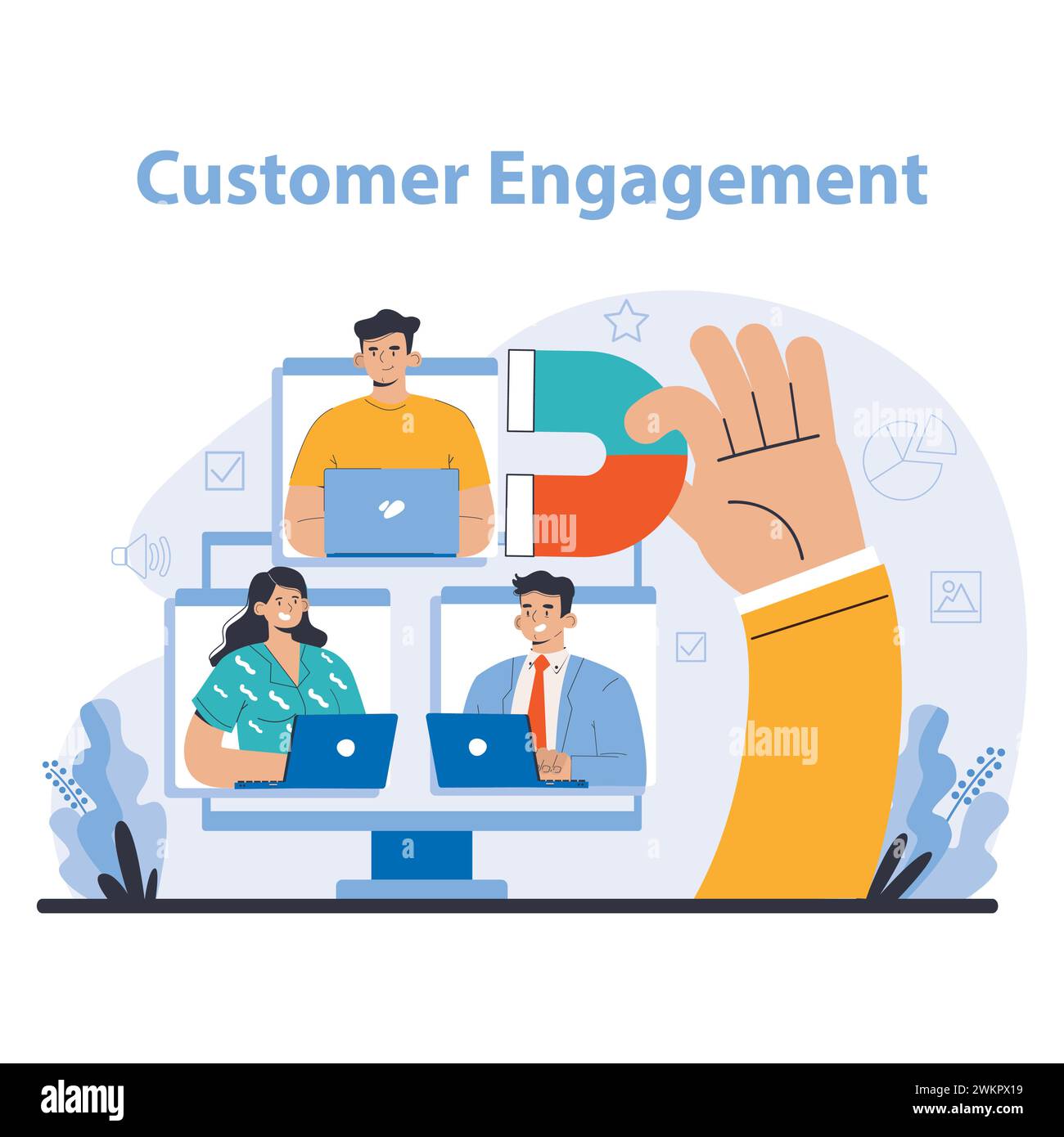 Reputation management. Building relationship with targeted audience ...