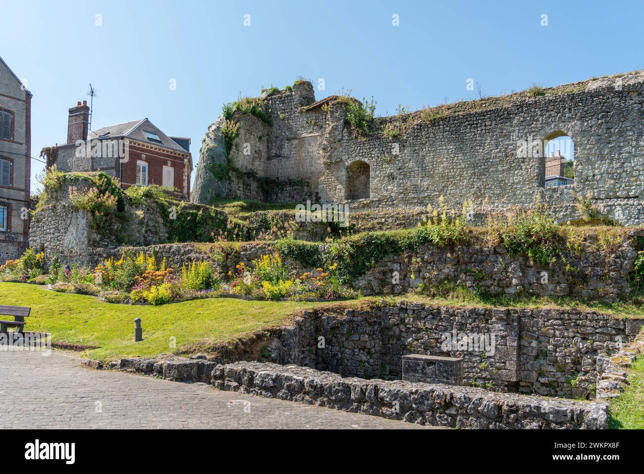 Palais Ducal in Fecamp, a commune in the Seine-Maritime department in ...
