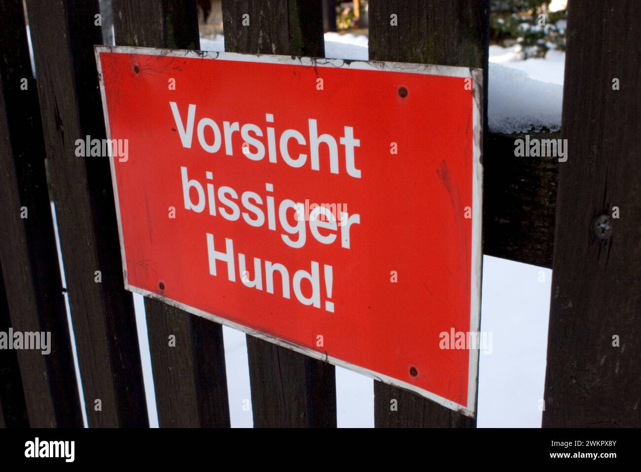 German warning sign hi-res stock photography and images - Alamy