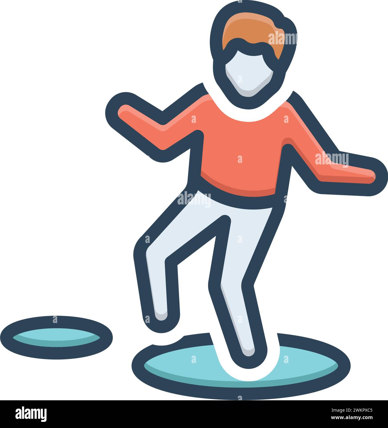 Icon for careful,wary Stock Vector Image & Art - Alamy