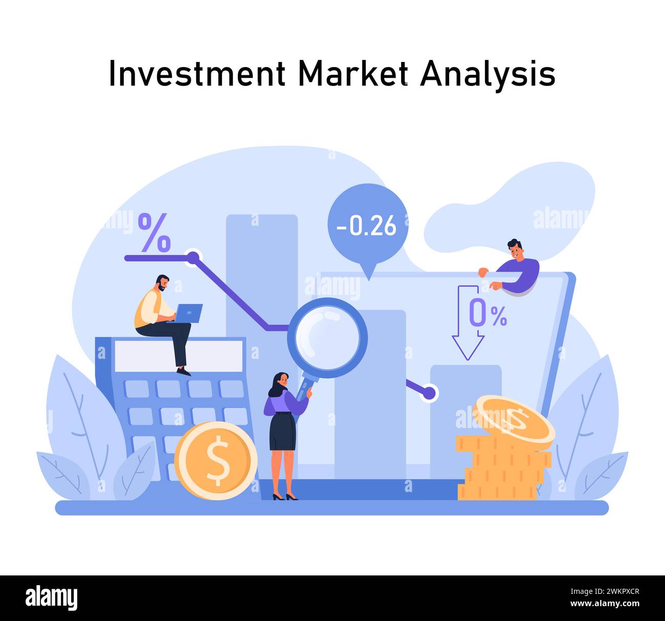 Market data interpretation Stock Vector Images - Alamy