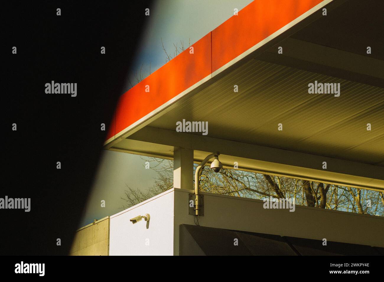 Abstract Gas Station Stock Photo - Alamy