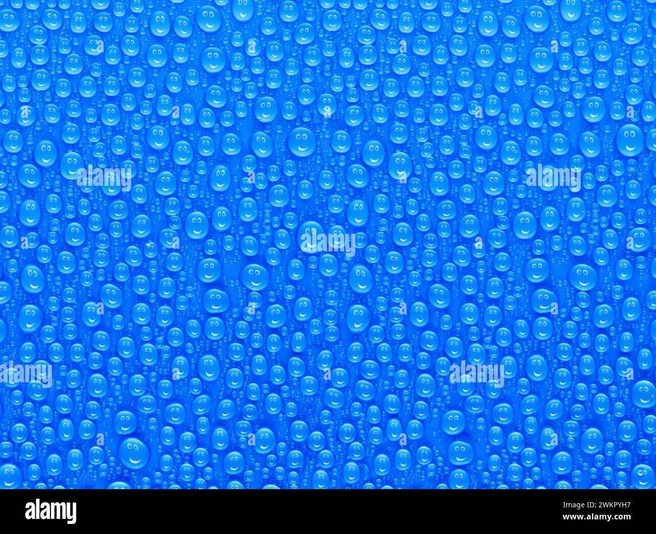 Smiley face water drop hi-res stock photography and images - Alamy