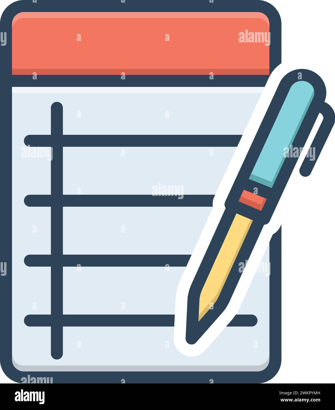 Pen and form Stock Vector Images - Alamy