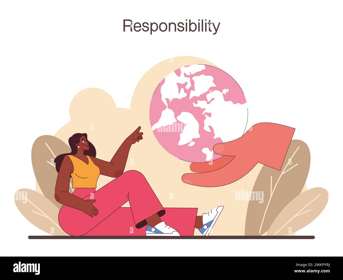 Delegation. Task assignment and control. Leader or manager transferring ...