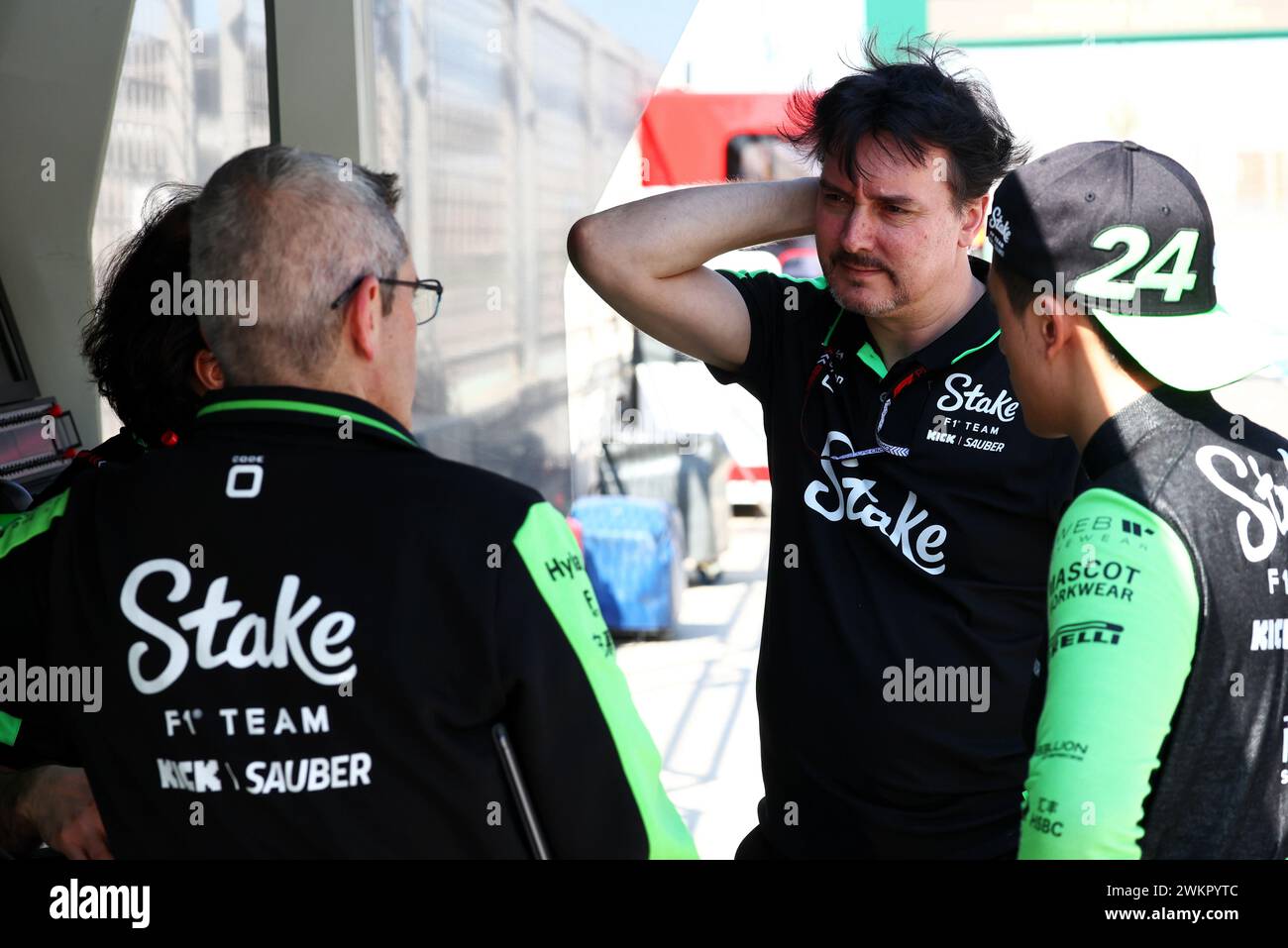 Sakhir, Bahrain. 22nd Feb, 2024. James Key (GBR) Sauber Technical ...