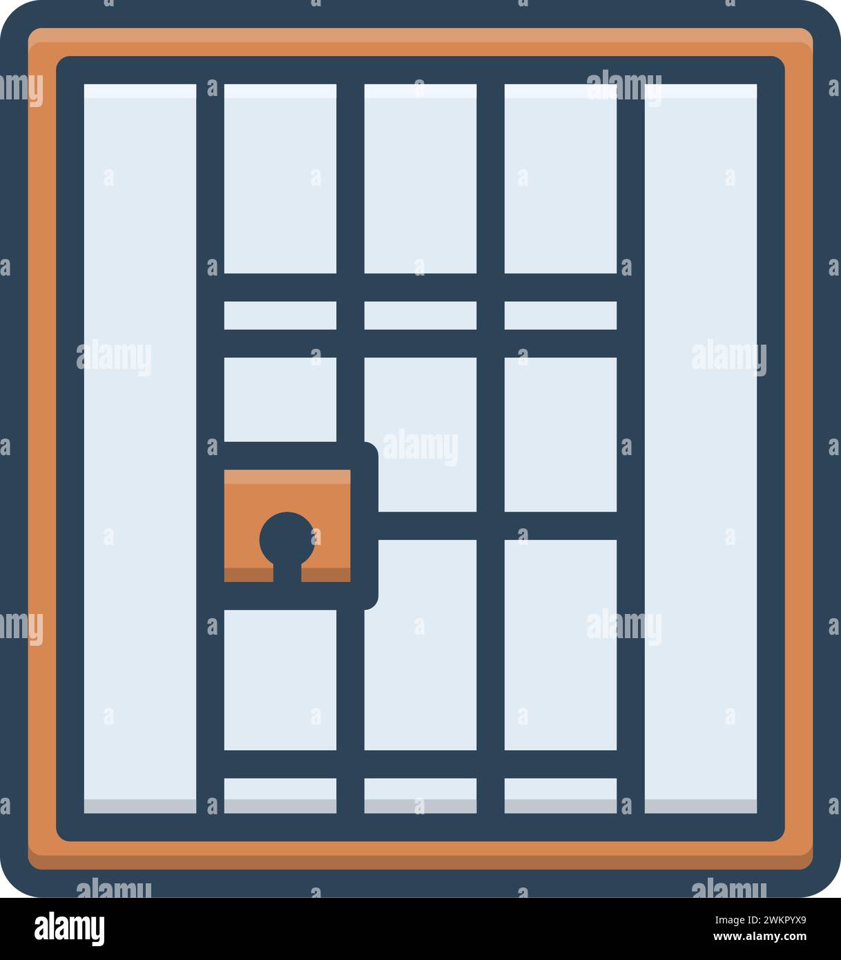 Icon for jail,prison Stock Vector Image & Art - Alamy
