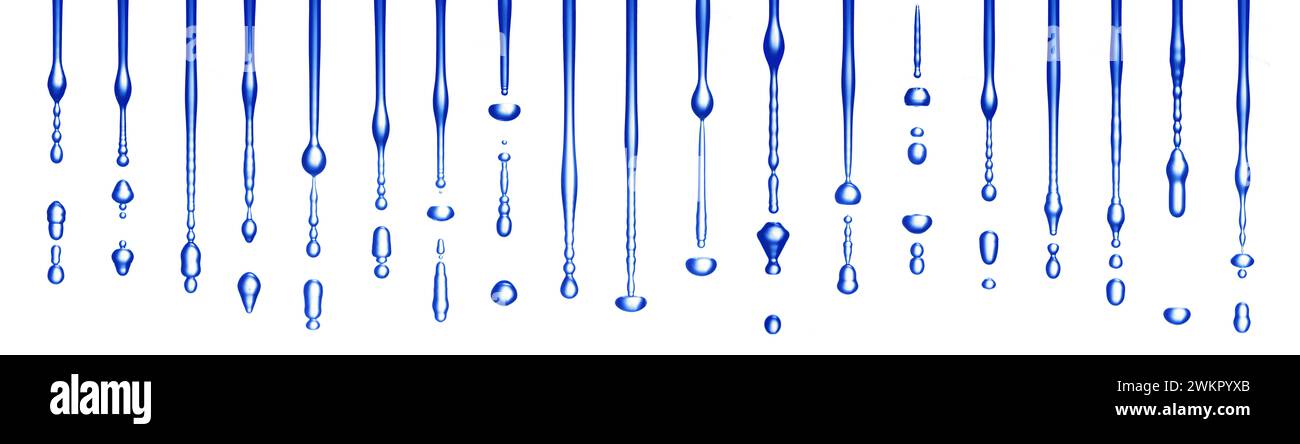 water flowing as a thin stream or jet Stock Photo - Alamy