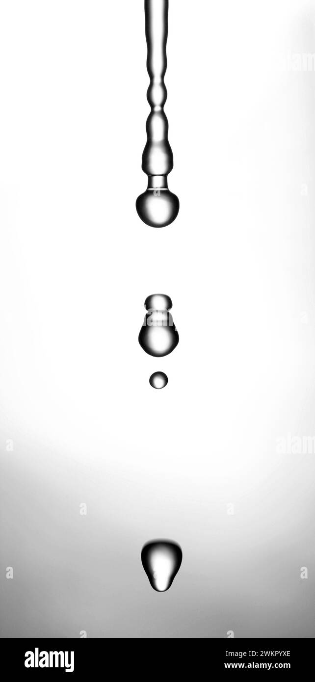 water flowing as a thin stream or jet Stock Photo - Alamy