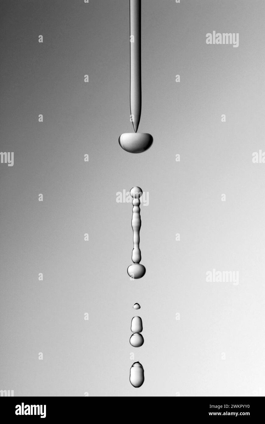 Water jet isolated Black and White Stock Photos & Images - Alamy