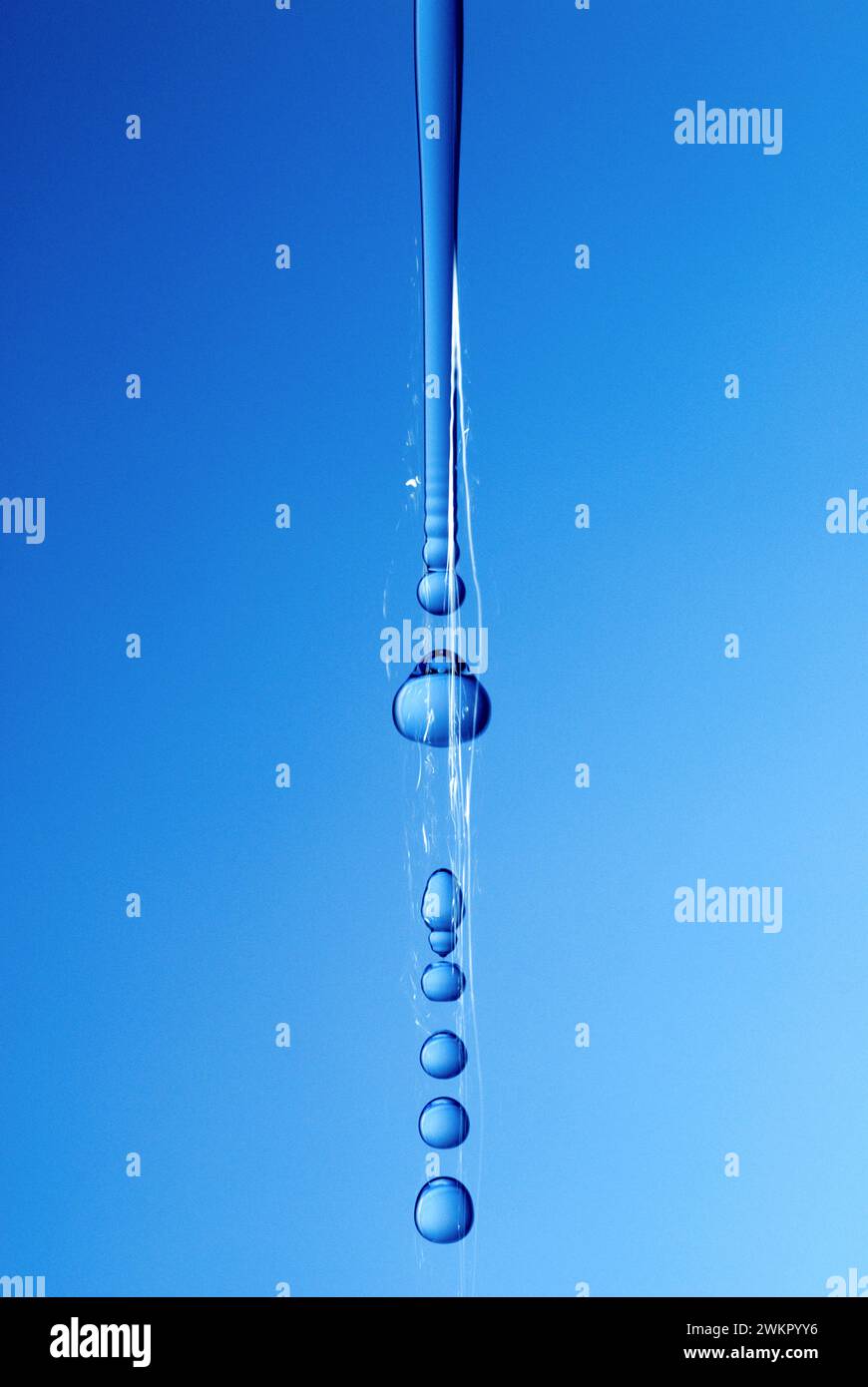 water flowing as a thin stream or jet Stock Photo - Alamy