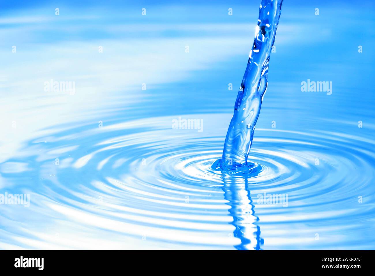 water pouring closeup Stock Photo - Alamy