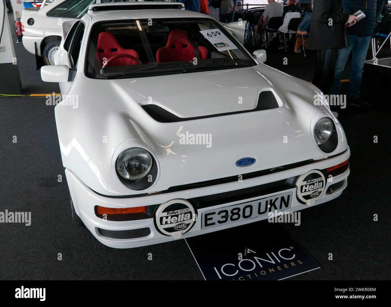 A 1987, Ford RS200 Tickford #112 on sale in the Iconic Auction, at the ...