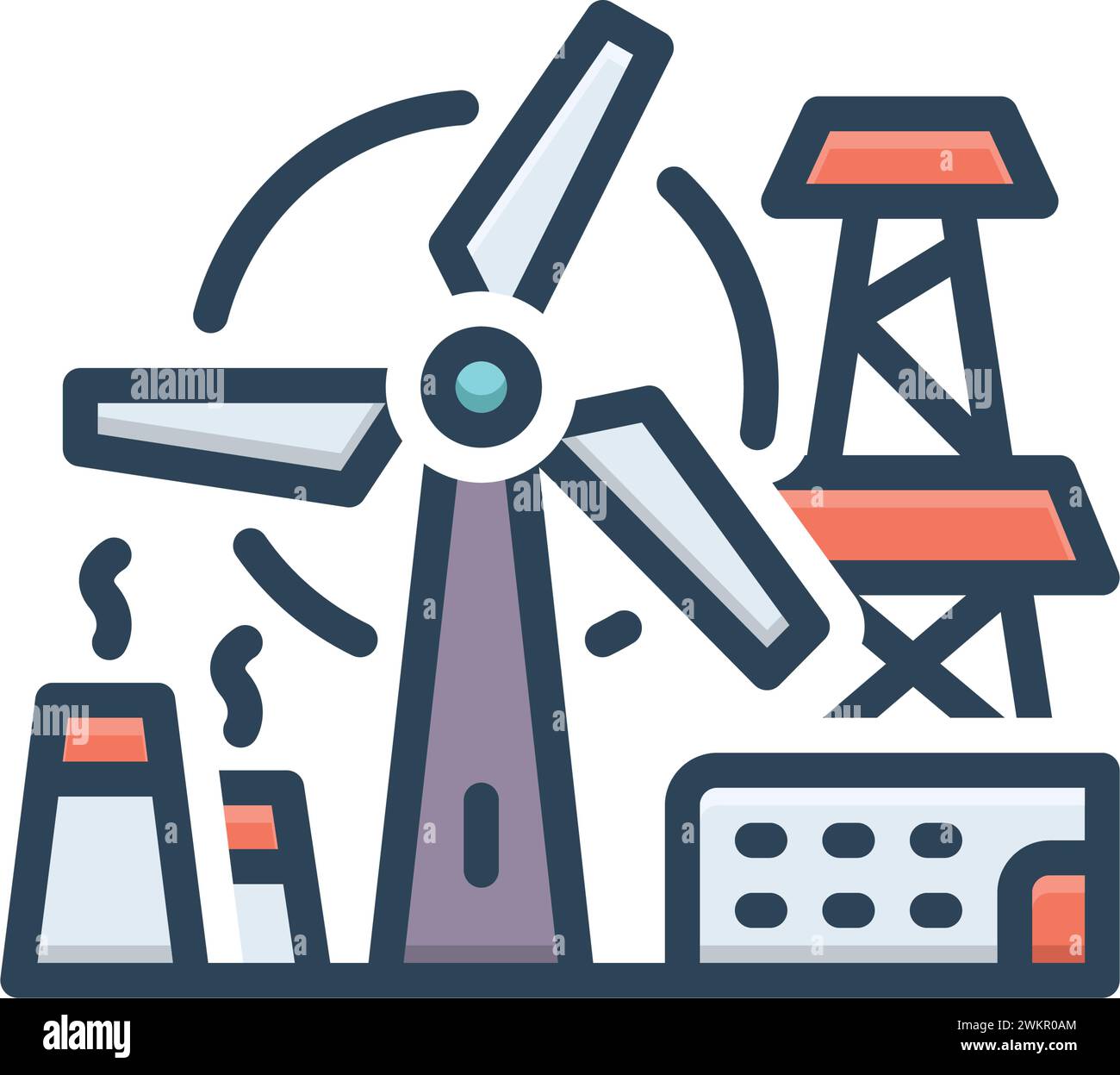 Icon for energy production,energy Stock Vector Image & Art - Alamy