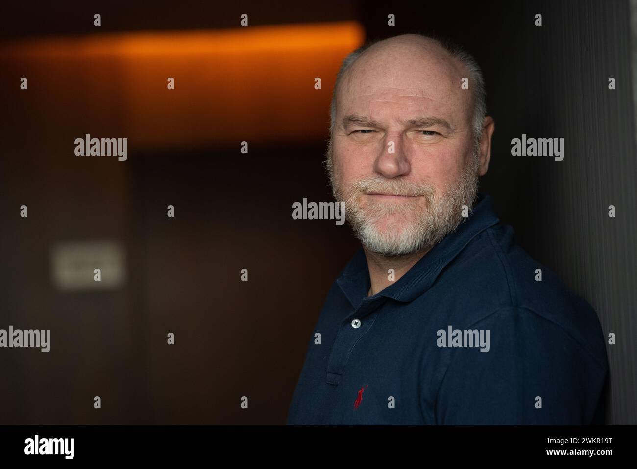 Barcelona, 01/30/2020. Interview with writer Alan Parks. Photo: Inés ...