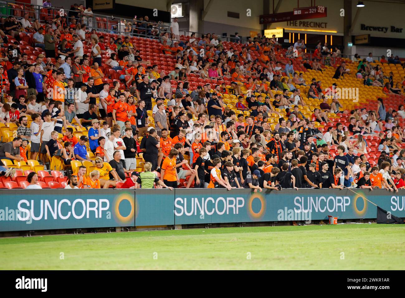 Brisbane, Australia. 2nd Feb 2024. Fans reactions after the Isuzu Ute A ...