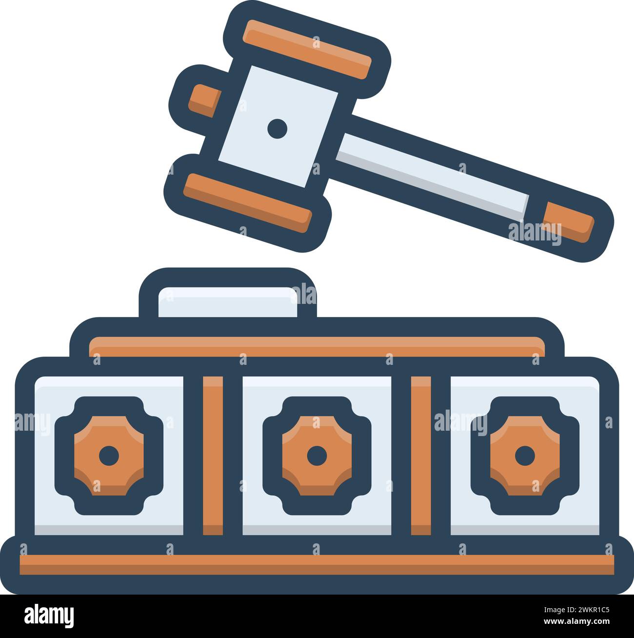 Icon for verdict,decision Stock Vector Image & Art - Alamy
