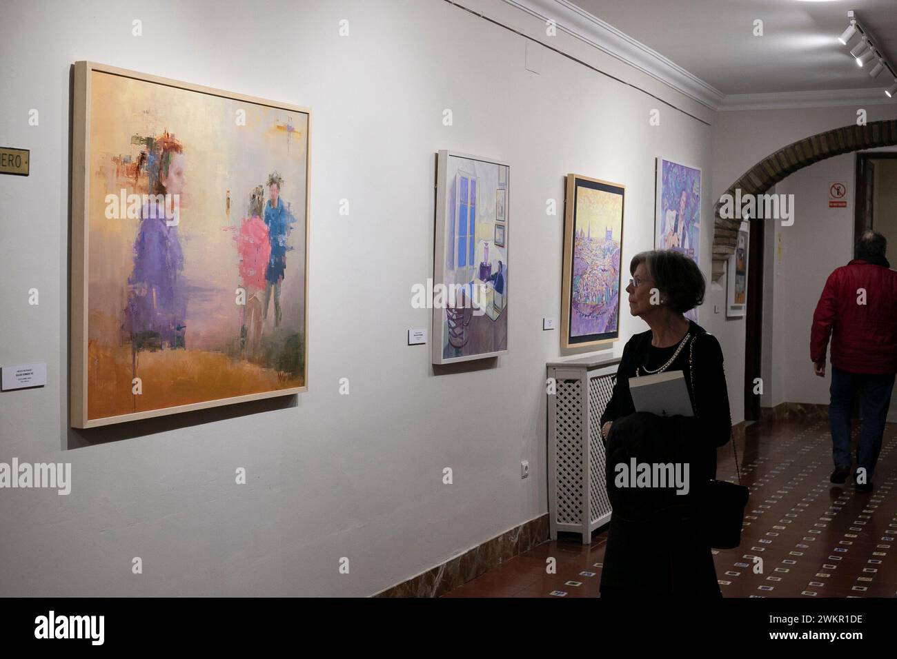 Córdoba, 02/09/2024. Exhibition of contemporary art at the Círculo de ...