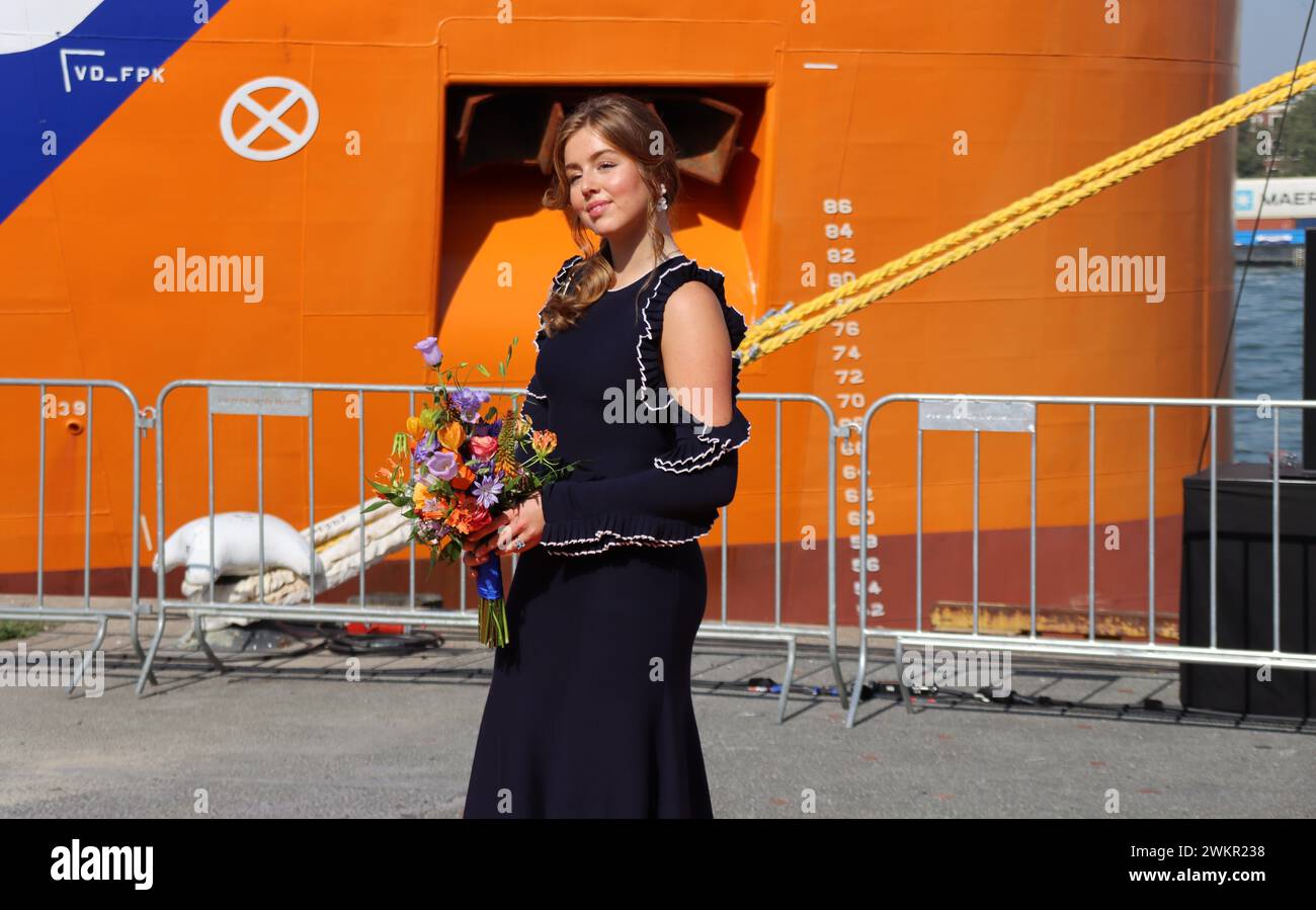 Princess Alexia christens the Vox Alexia Stock Photo - Alamy