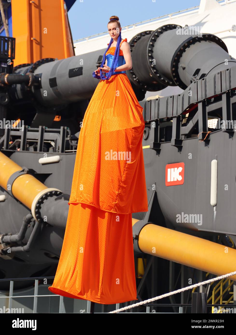 Princess Alexia christens the Vox Alexia Stock Photo - Alamy