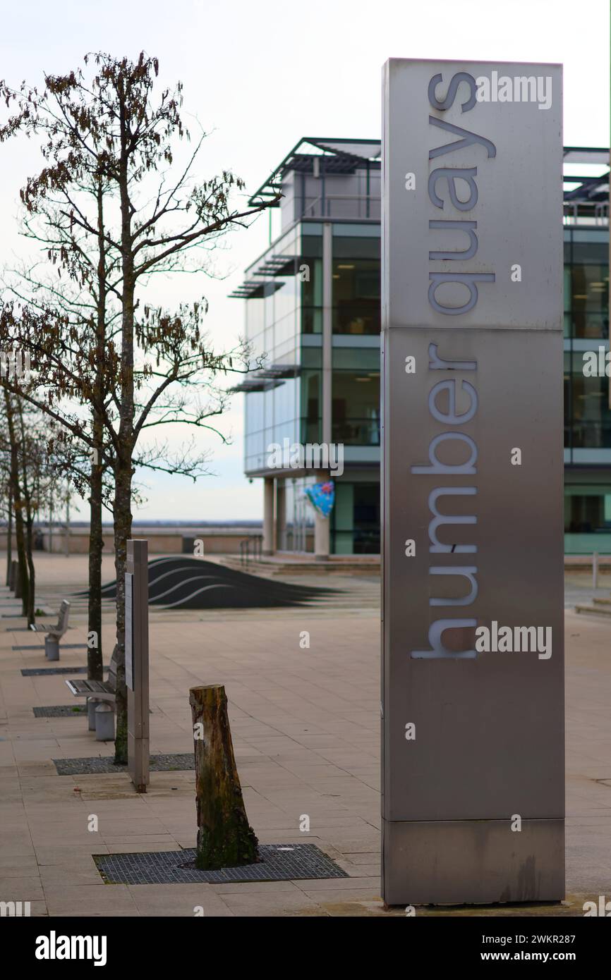 Humber Quays corporate office building at the Marina area at Hull ...