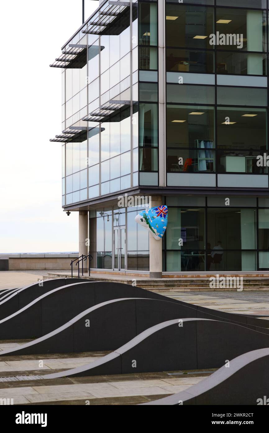 Humber Quays corporate office building at the Marina area at Hull ...