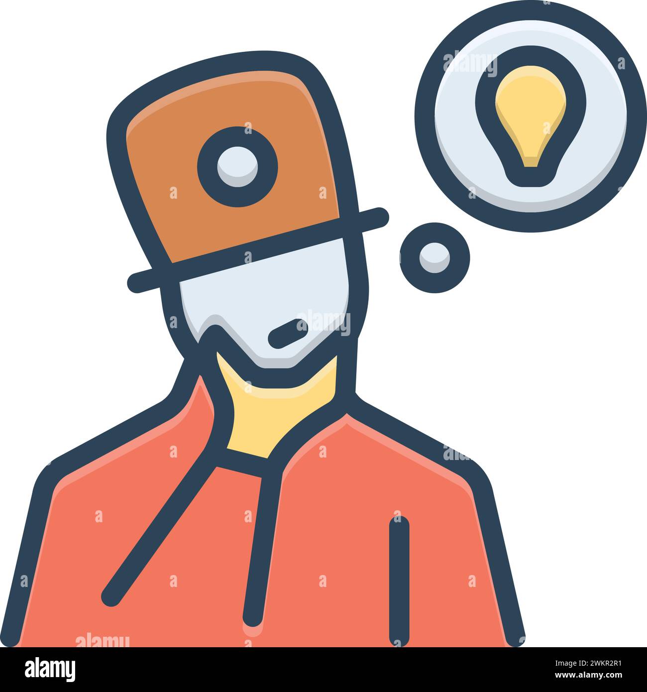 Wondering Stock Vector Images - Alamy