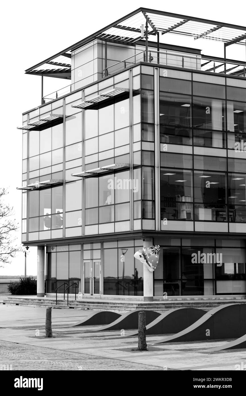 Humber Quays corporate office building at the Marina area at Hull ...