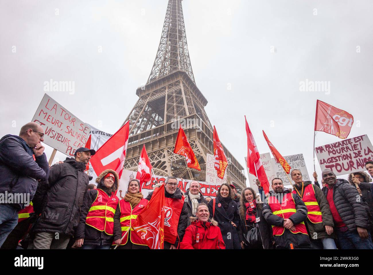 General secretary of the French CGT (Union General Confederation of ...