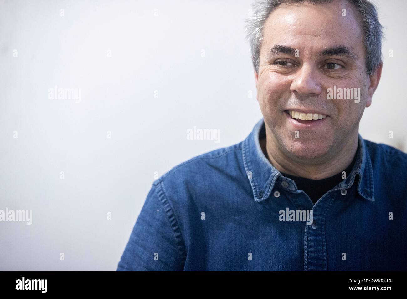 Madrid, 01/08/2024. Interview with the artist Fernando Sánchez Castillo ...