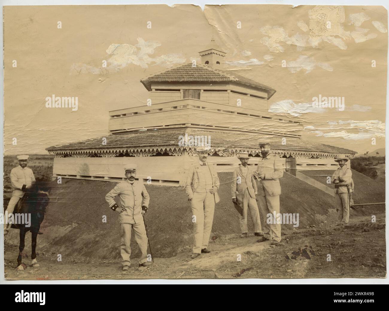Santa Clara (Cuba), October 1896. Fuerte Bazán. Credit: Album / Archivo ...