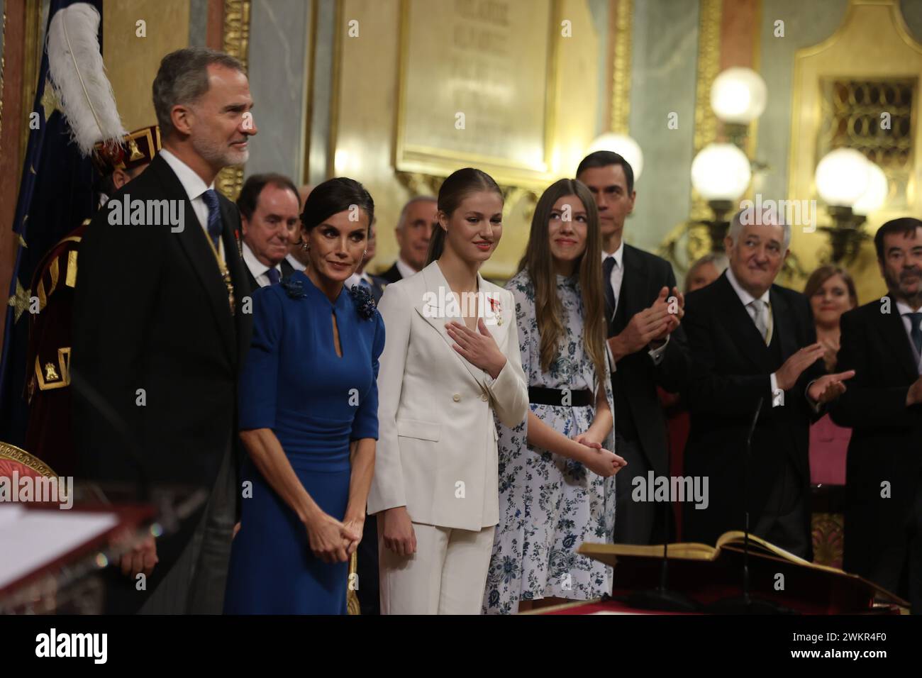 Madrid, 10/31/2023. Congress of Deputies. Act Chaired by Ss.Mm. the ...