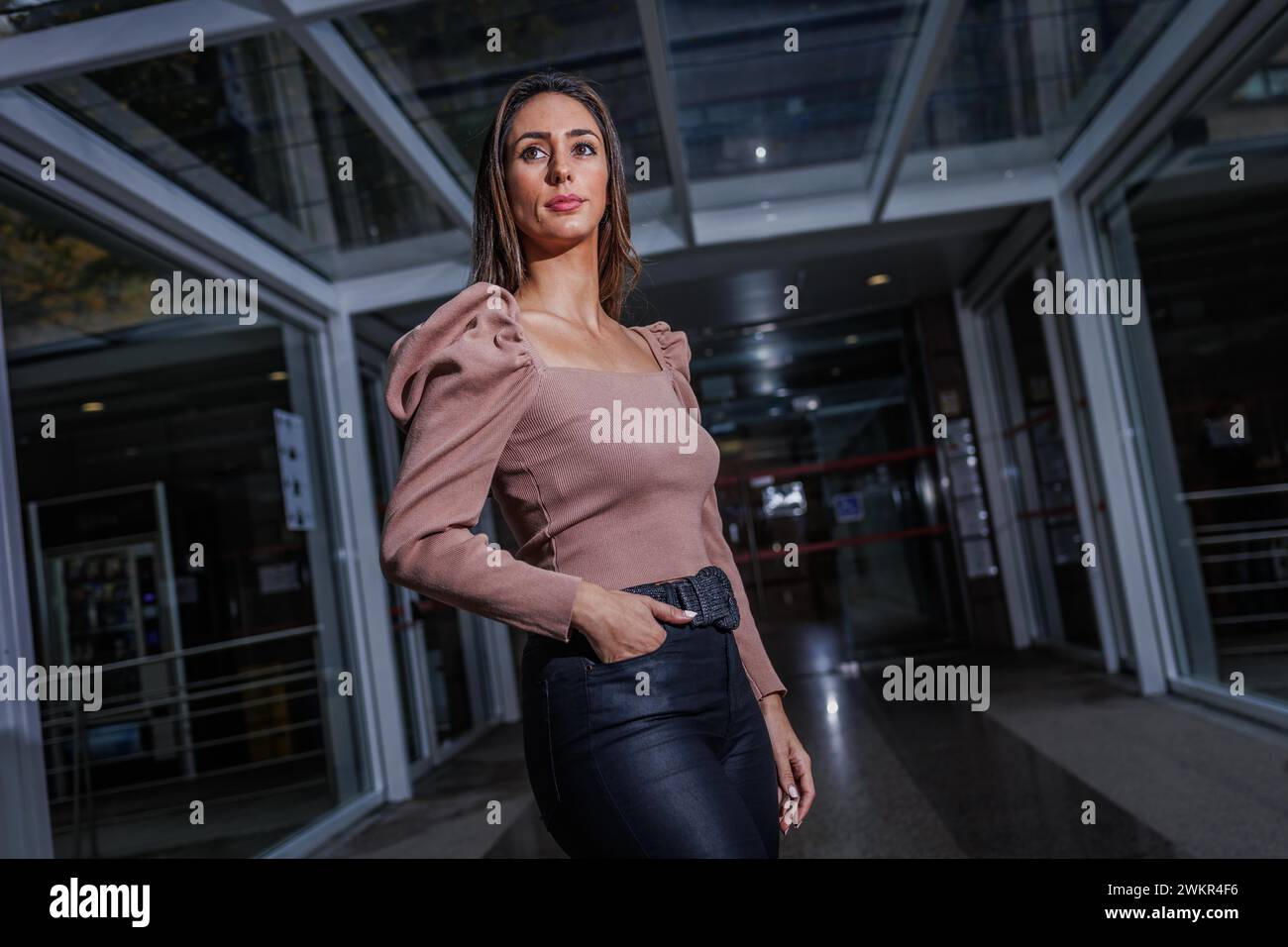Madrid, 11/16/2023. Mónica Lavín, Secretary of Family and Birth of the ...