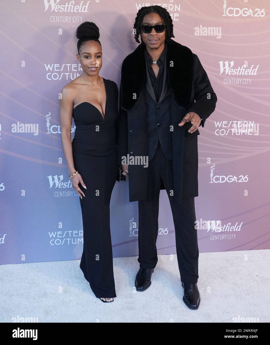Los Angeles, USA. 21st Feb, 2024. (L-R) Mariah Francois and RJ Cyler at ...