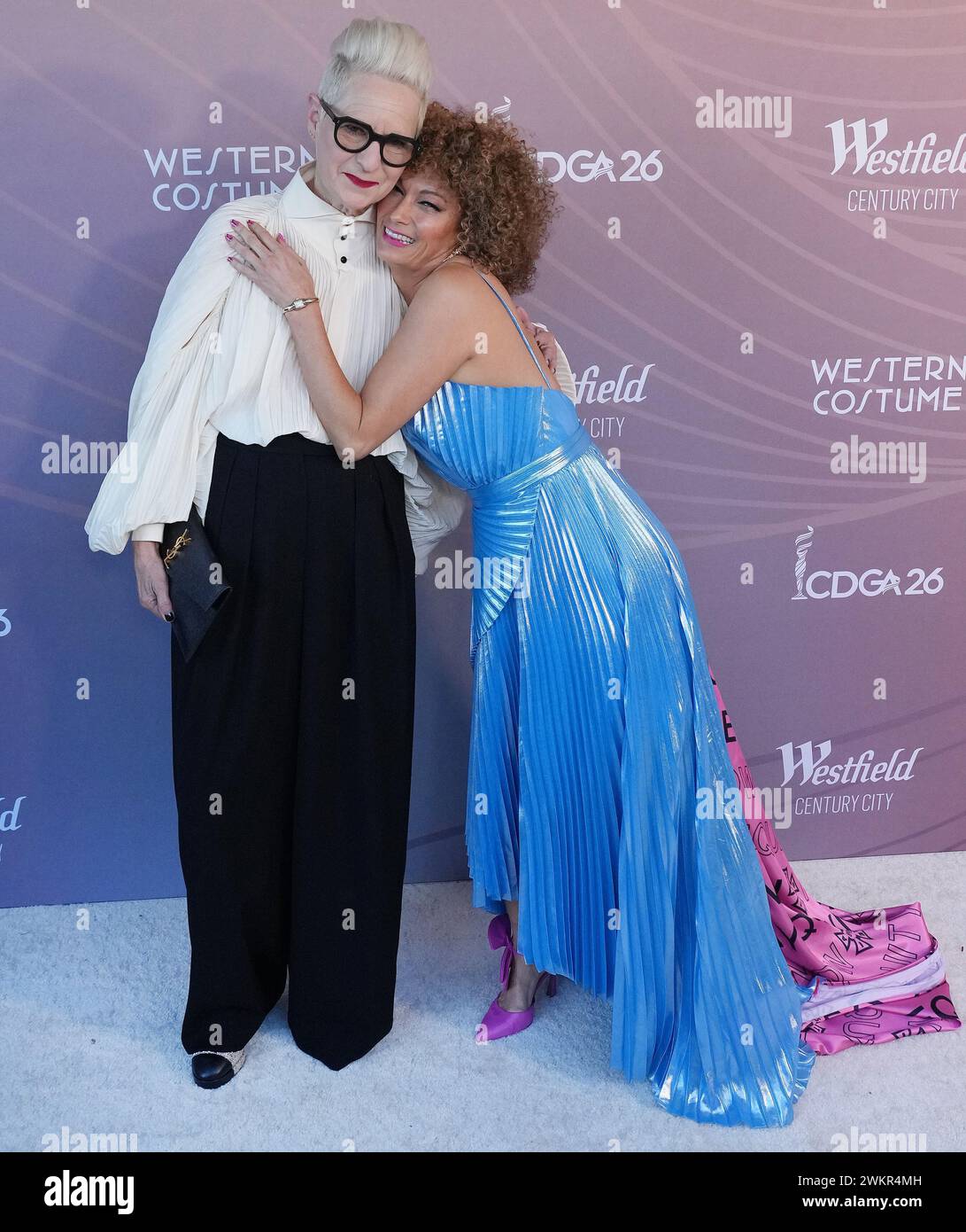 Los Angeles, USA. 21st Feb, 2024. (L-R) Lou Eyrich and Trayce Gigi ...