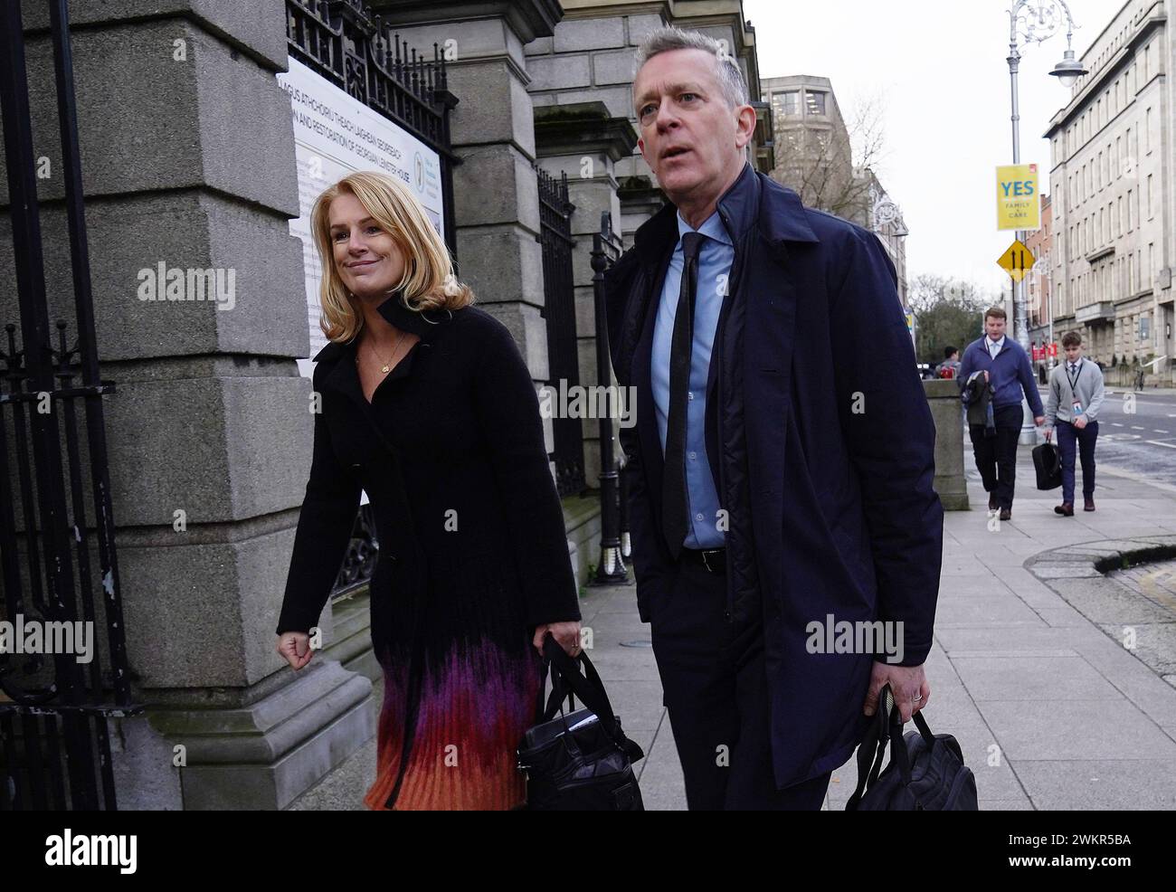 FAI chief executive Jonathan Hill (right), and FAI independent director ...