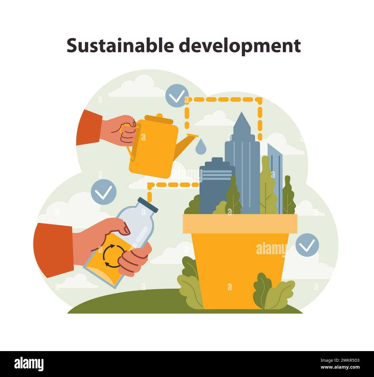 Urban growth transformation hi-res stock photography and images - Alamy