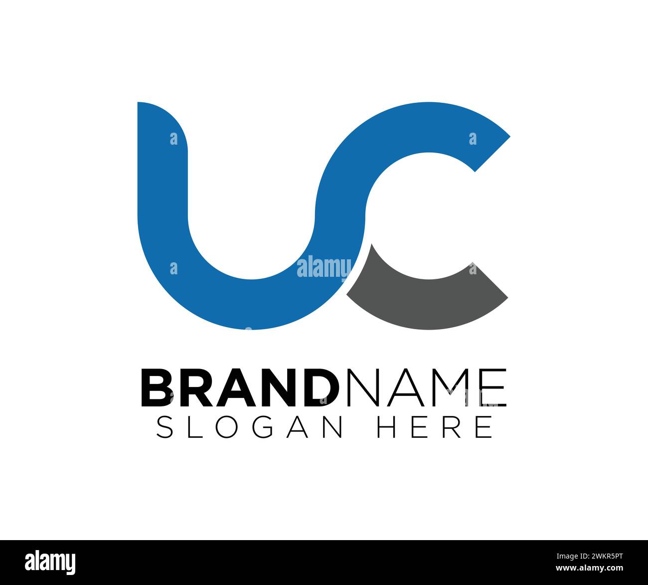 U C logo design vector template Stock Vector Image & Art - Alamy