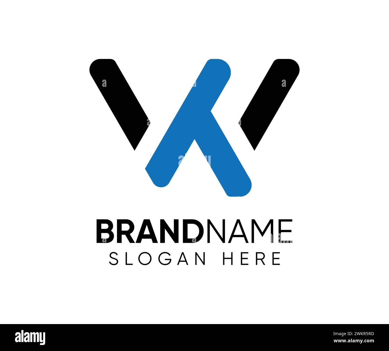 W text Stock Vector Images - Alamy