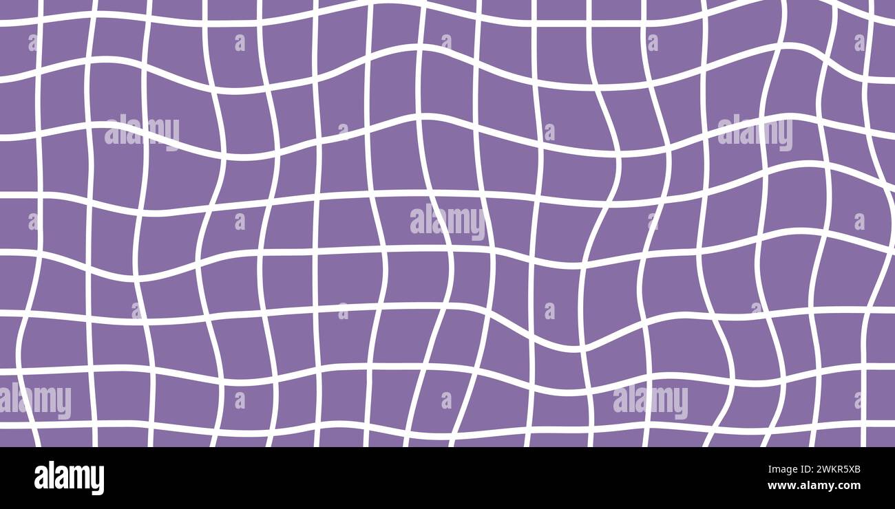 Vintage Aesthetic Background Groovy Checkered Pattern and Psychedelic ...