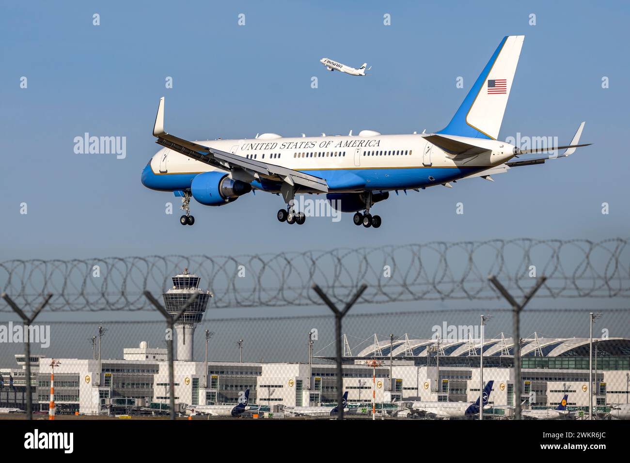 United States Air Force Boeing C-32A with The Aircraft Number 98-0001 ...