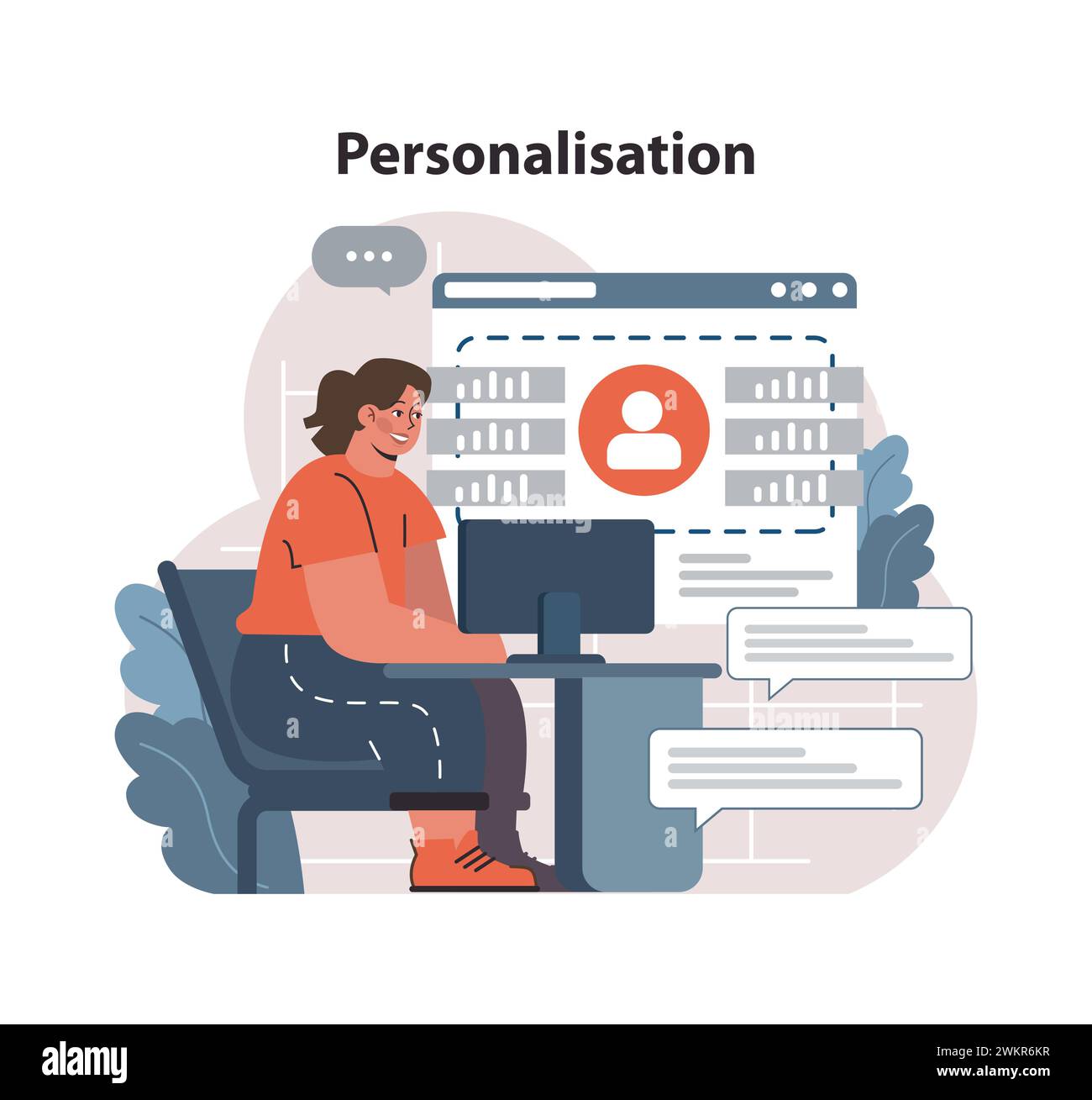 Personalisation Stock Vector Images - Alamy