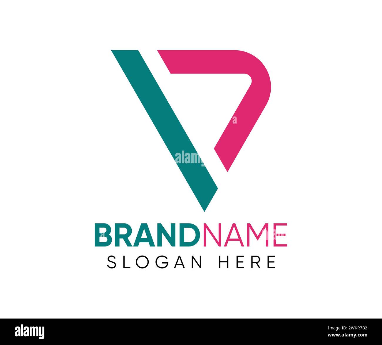 V D logo design vector template Stock Vector Image & Art - Alamy