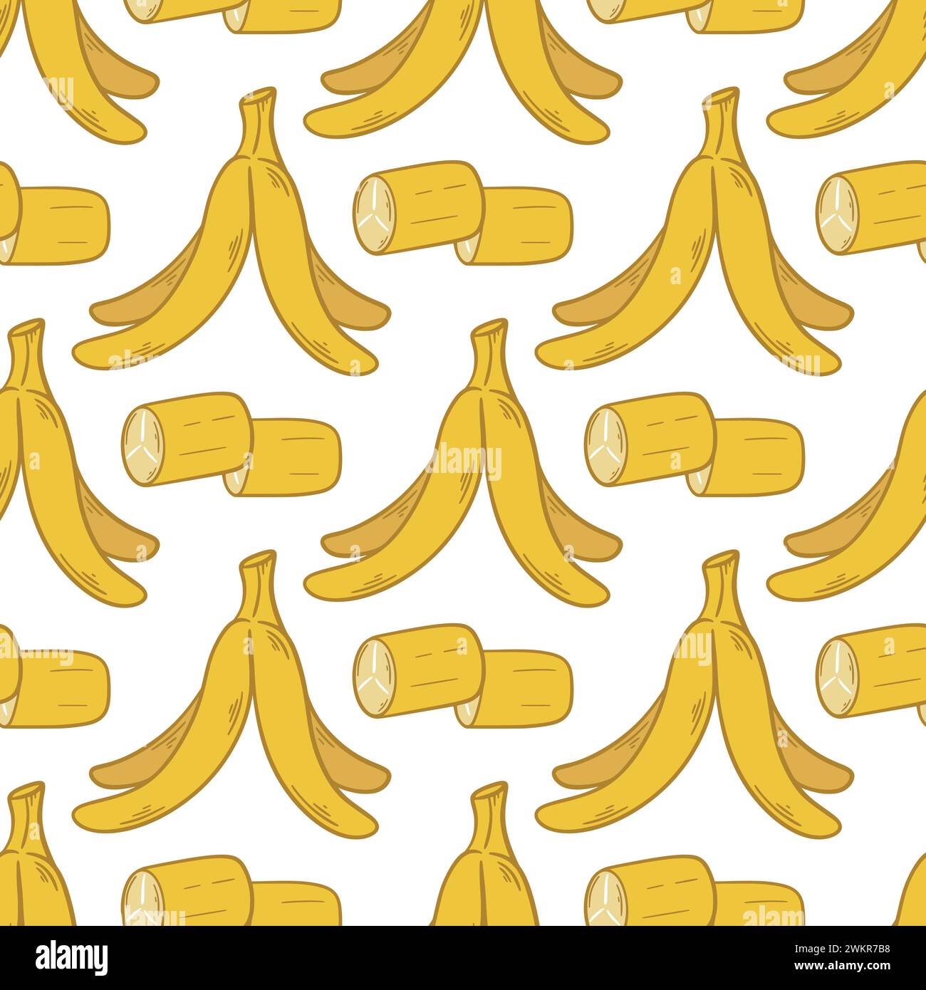 Mature banana Stock Vector Images - Alamy