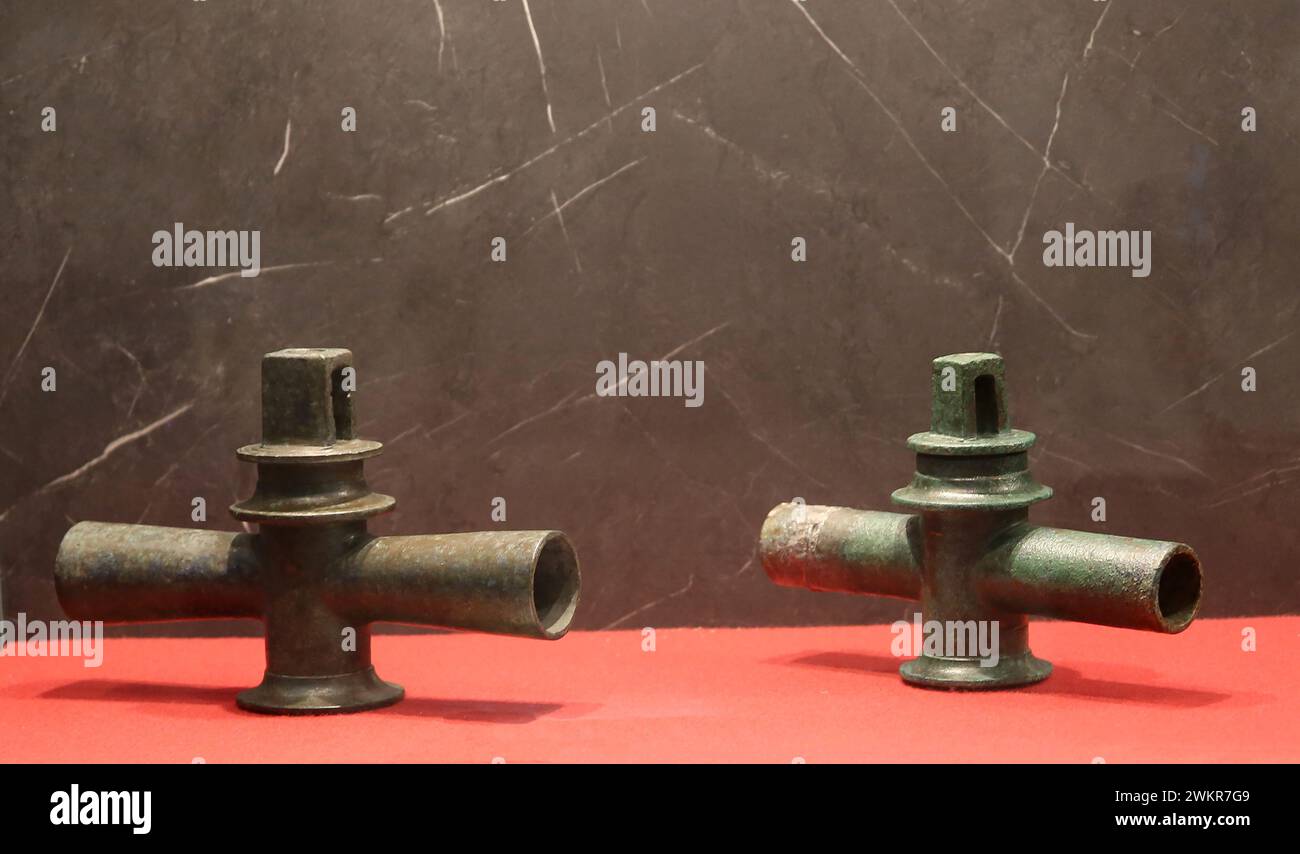 Roman era. Hydraulic valves. Used for to control the flow of water ...
